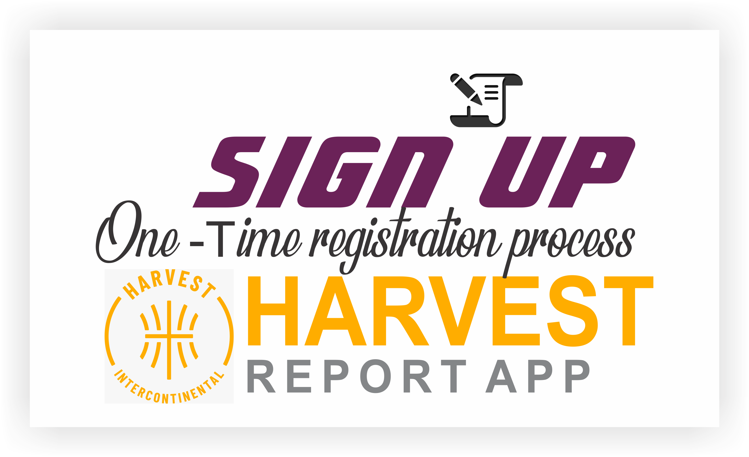 Harvest Report App